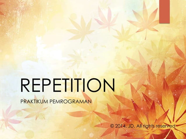 Asistensi Praktikum Pemrograman 3 | PPTX