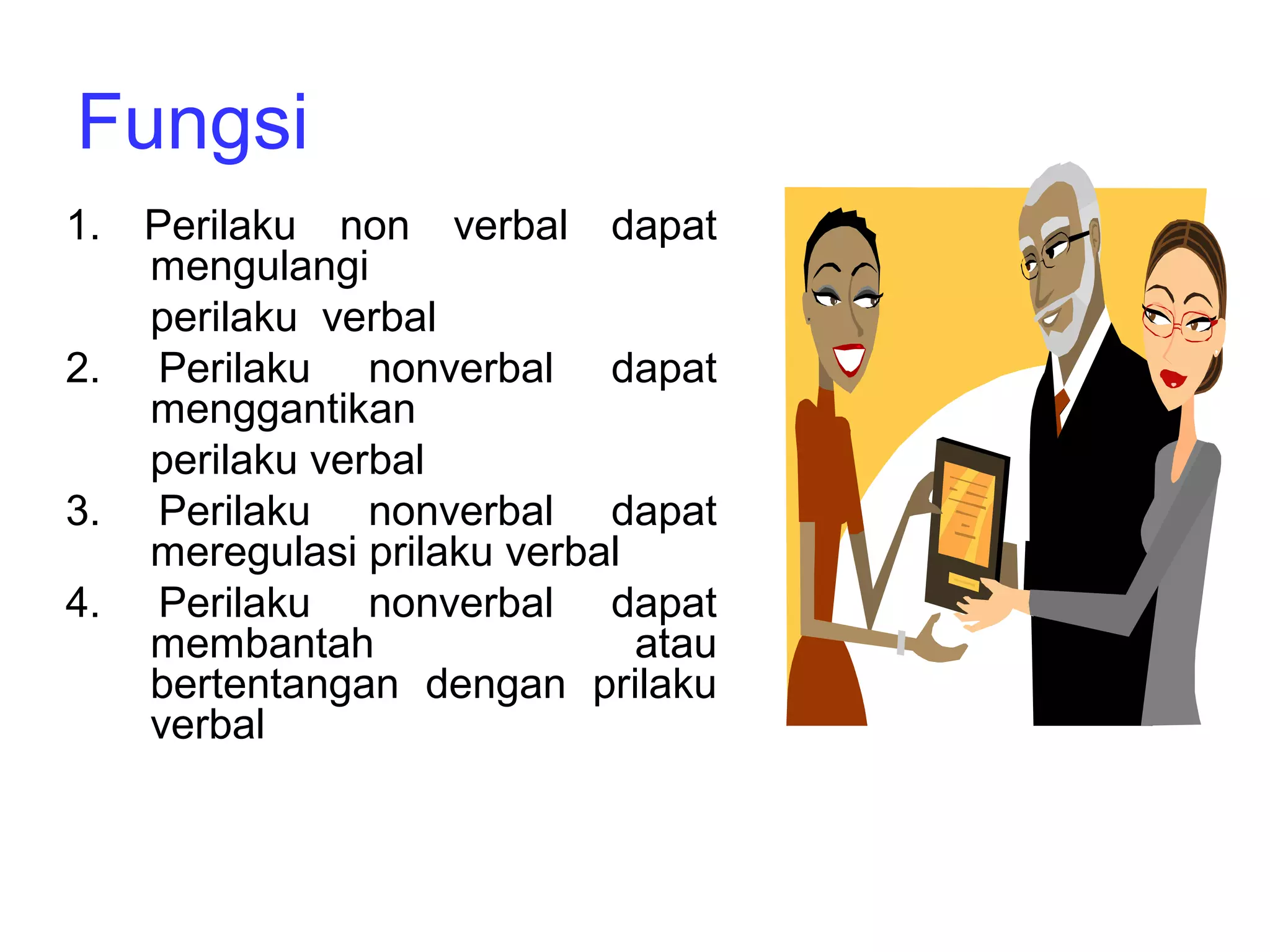 Komunivasi Verbal dan Non-Verbal | PPT