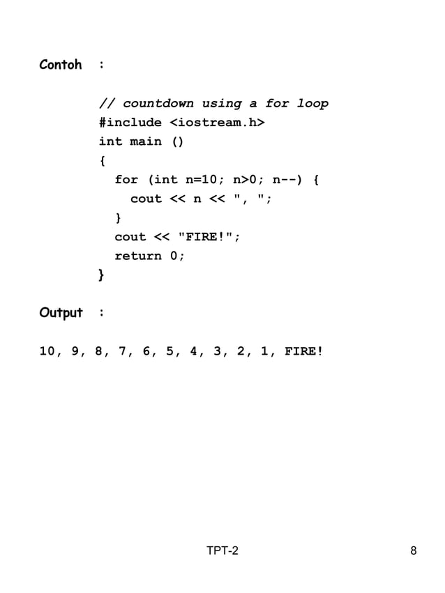 Struktur Kontrol | PDF