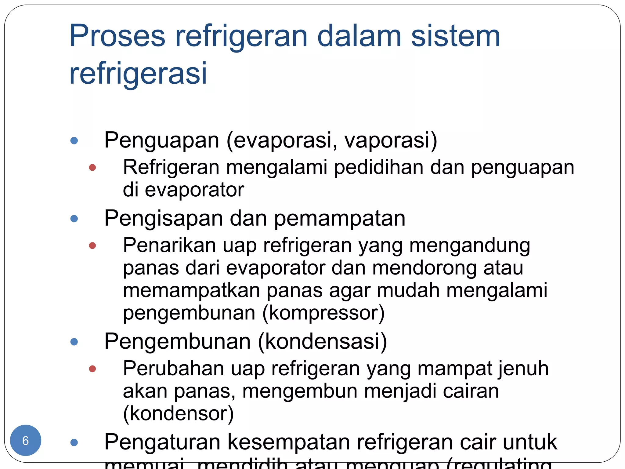 Prinsip refigerasi | PPTX