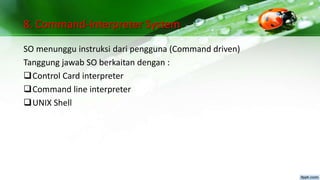 Komponen Dasar Sistem Operasi | PPTX