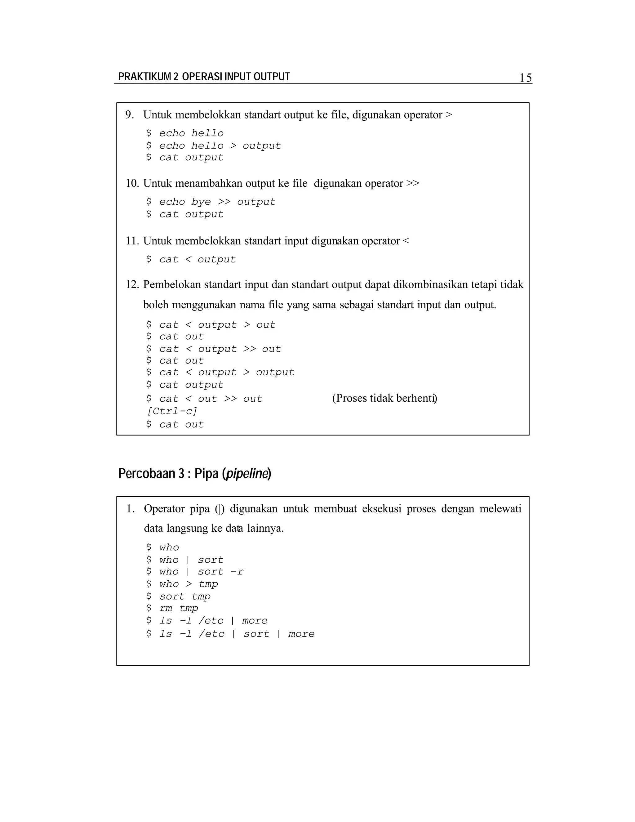 Praktikum Sistem Operasi Linux (2) | PDF