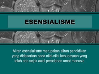 Aliran Filsafat Pendidikan | PPT