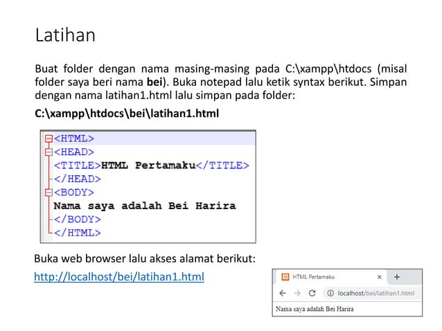 Pemrograman Web - Pertemuan 3 | PPT