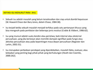 DEFINISI DAN KONTEKS MANAJEMEN ISU DAN KRISIS.pptx