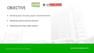 English for Academics : Presenting Factual Information | PPT