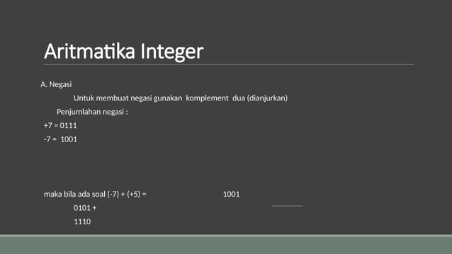PERTEMUAN 3 - OPERASI ARITMATIKA DAN LOGIKA.pptx