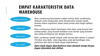 intelligent Business and Data Warehousing | PPTX