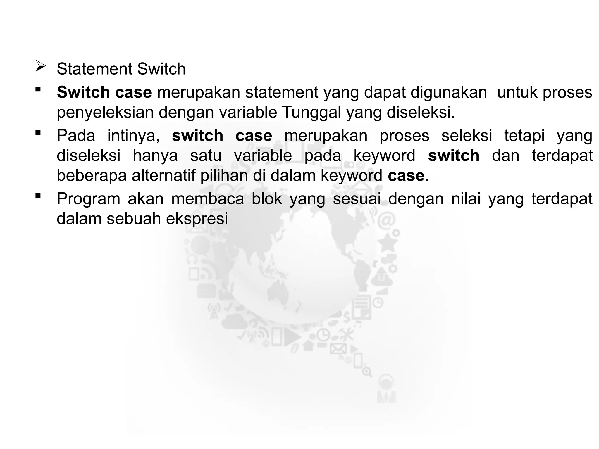 Pertemuan 3 - Kondisional dan Perulangan.pptx