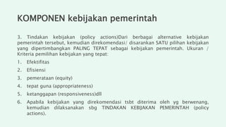 Materi Perkuliahan Analisis Kebijakan Publik | PPTX