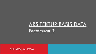 Sistem Basis Data - Arsitektur Basis Data.pdf