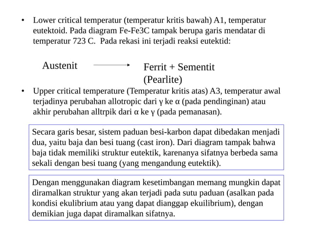 Pertemuan 3 Diagram Fasa Fe Fe3c 1 Pdf
