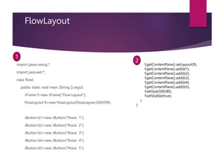 Pertemuan 3 - Layout Manager.pptx digunakan untuk | PPT