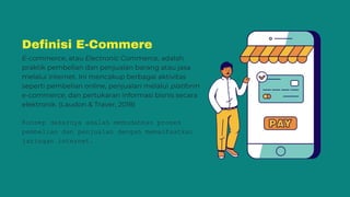 Pengantar E-Commerce dalam mata kuliah E-Business | PPTX
