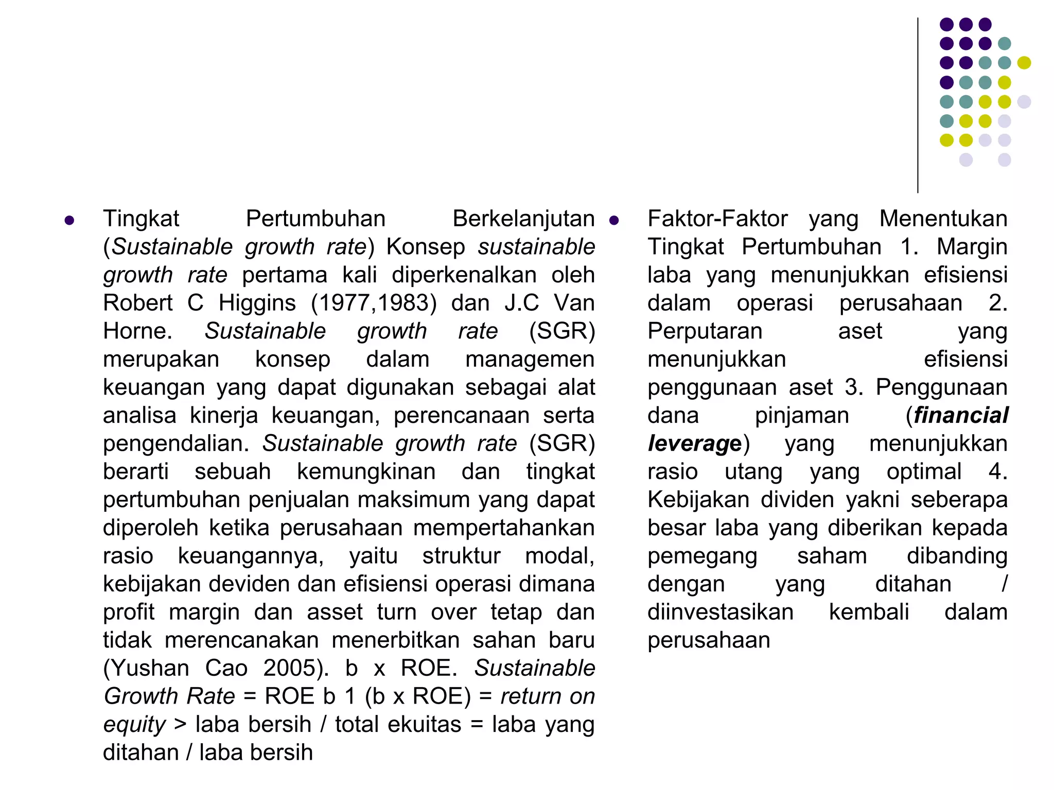 Pertemuan 3 perencanaan-keuangan dan pertumbuhan perusahaan fix | PPT
