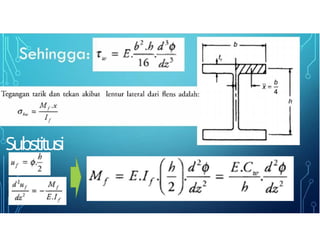 Pertemuan 3- Perhitungan momen torsi pada struktur Balok Baja 1 - Copy.pptx