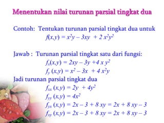 Pertemuan 3 turunan dan aturan rantai | PPTX