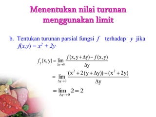 Pertemuan 3 turunan dan aturan rantai | PPTX