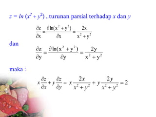 Pertemuan 3 turunan dan aturan rantai | PPTX