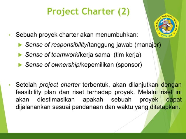 Pertemuan 3 dan 4 Perencanaan Proyek dan Project Charter.pptx