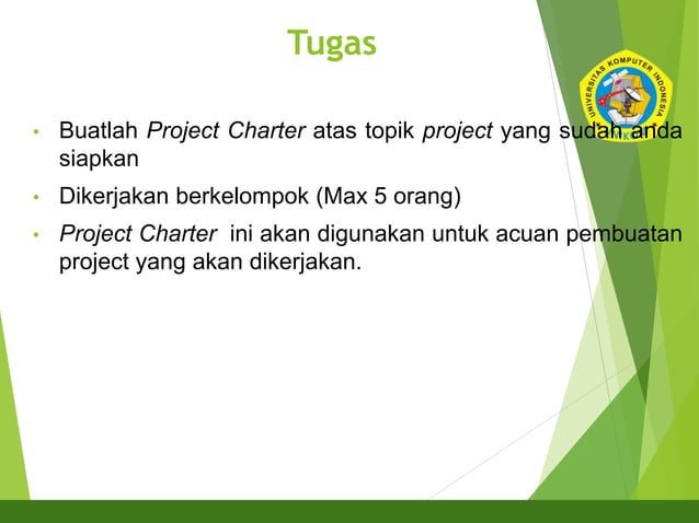 Pertemuan 3 dan 4 Perencanaan Proyek dan Project Charter.pptx