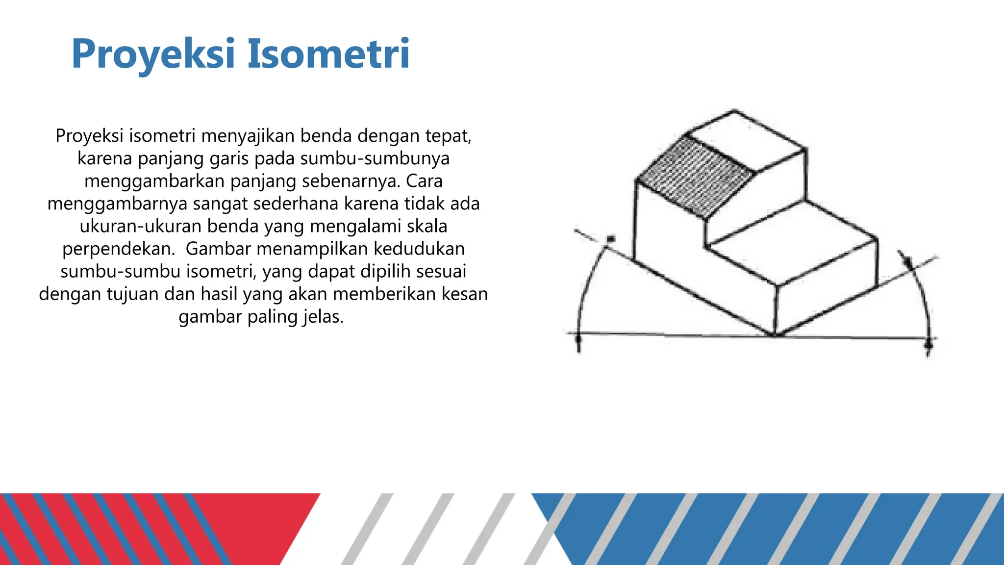 sistem proyeksi dalam gambar teknik mesin | PPTX