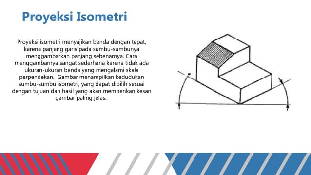 sistem proyeksi dalam gambar teknik mesin | PPTX