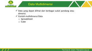 Pertemuan 3 Data Multi Dimensi | PDF