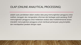 Pertemuan 3 Data Warehousing dan OLAP.pptx