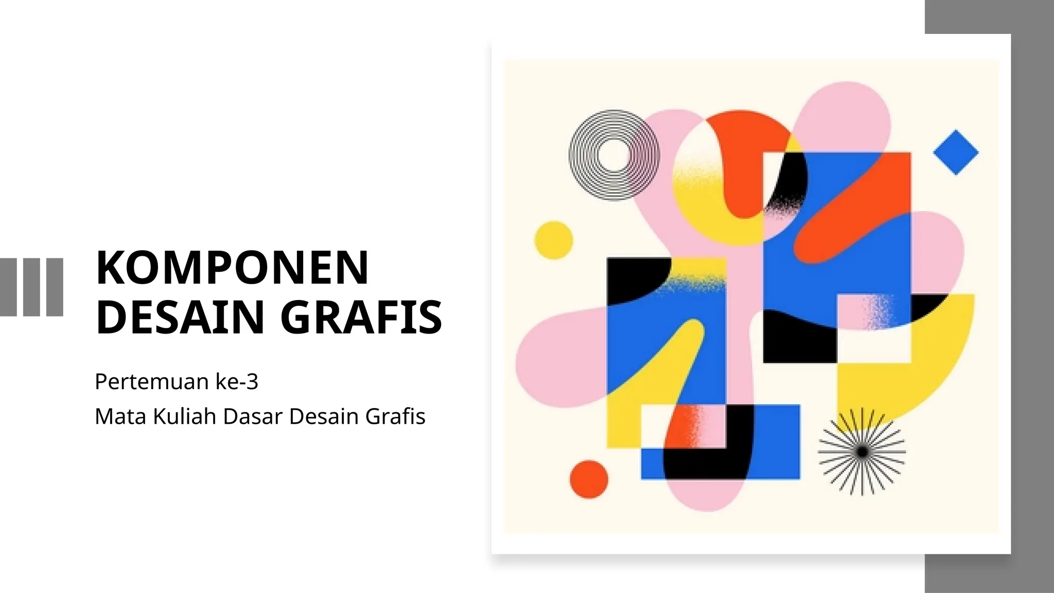 Komponen Desain Grafis untuk Mata Kuliah Desain Grafis | PPT