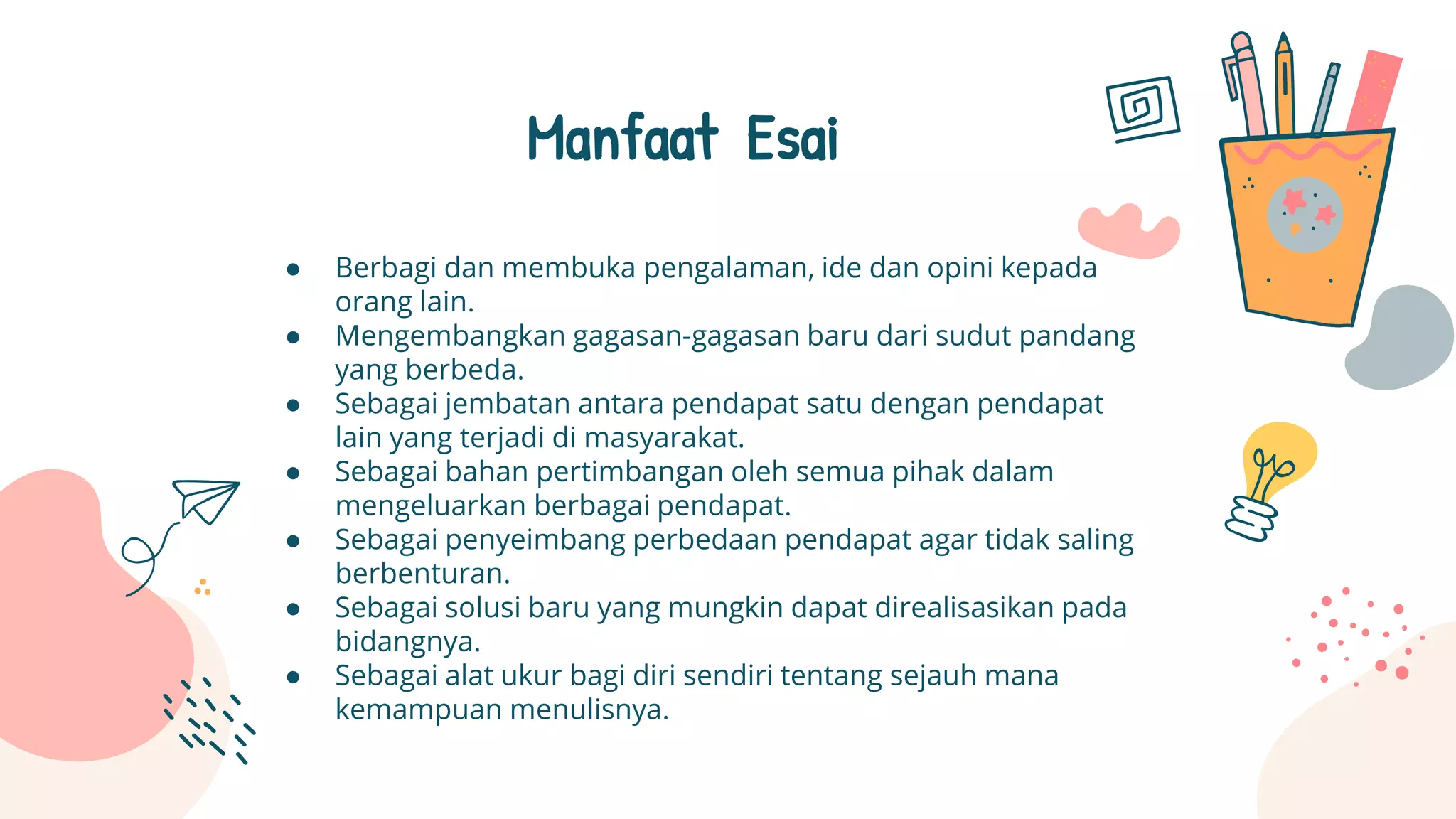 Menulis Esai | PPTX