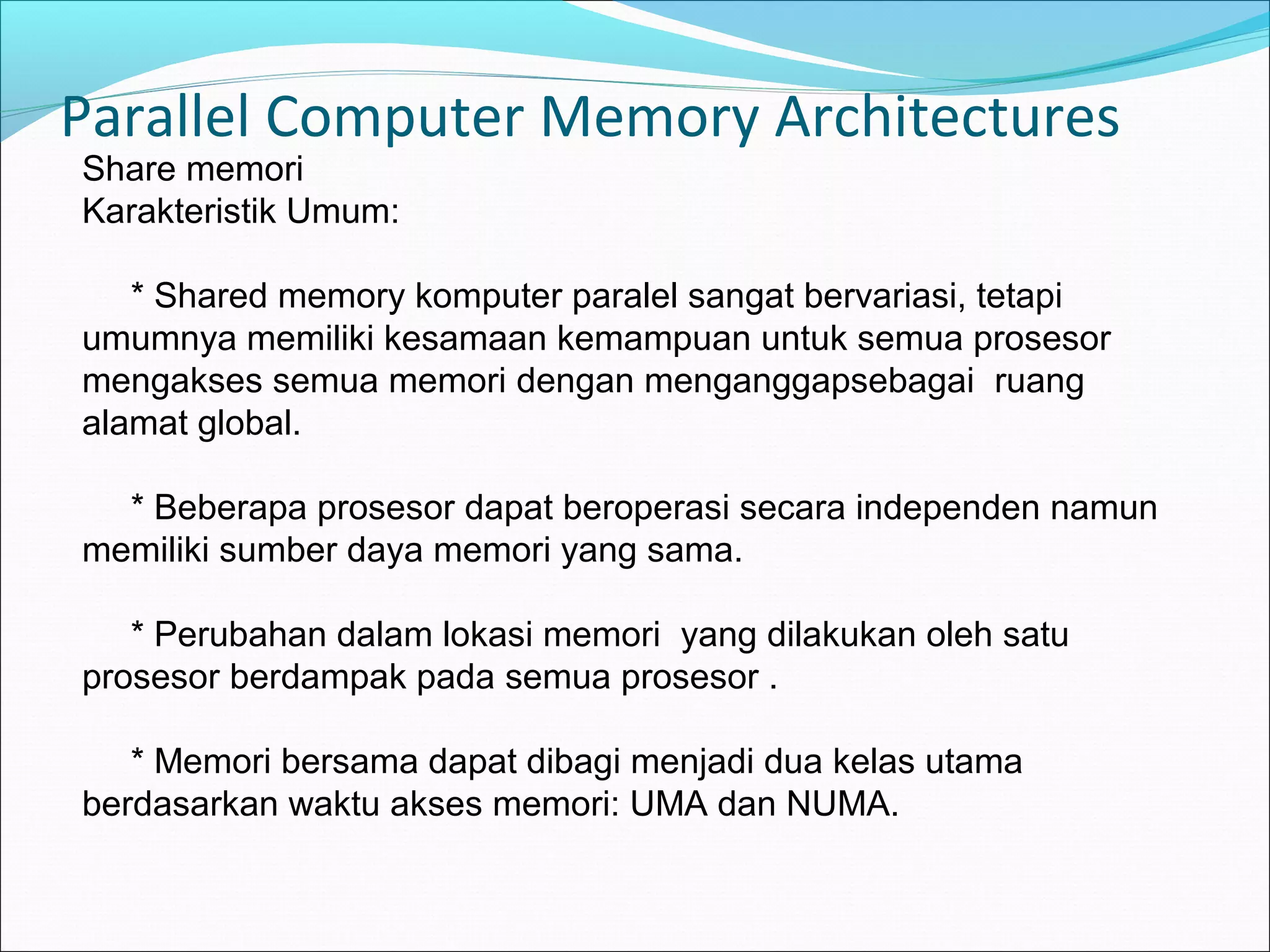 multiprosesor & multikomputer | PPT