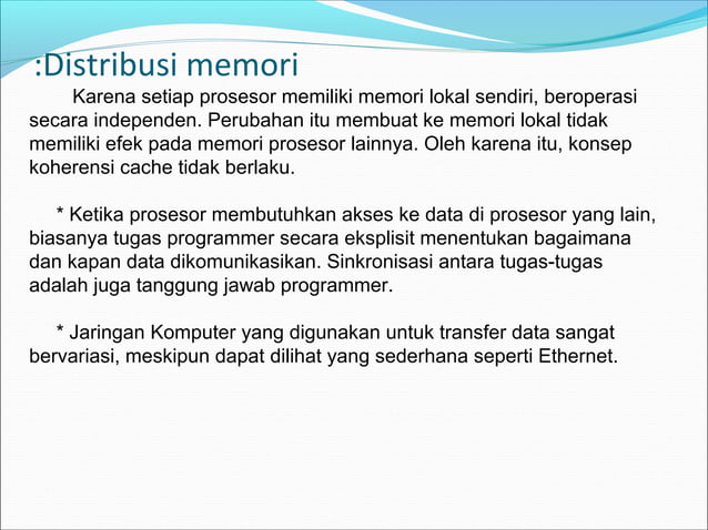 multiprosesor & multikomputer | PPT