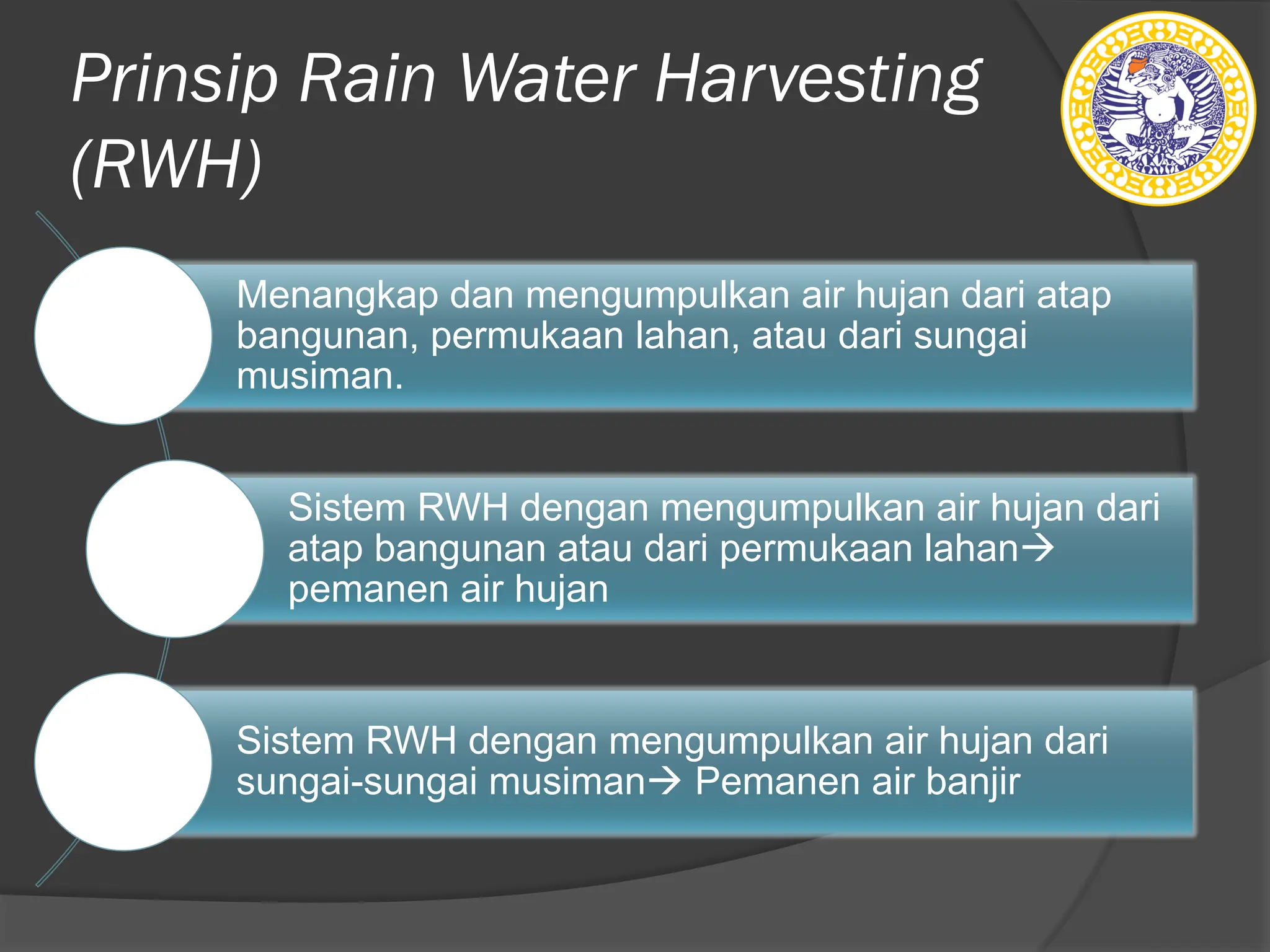Proses, mekanisme, serta perhitungan pemanenan air hujan | PDF