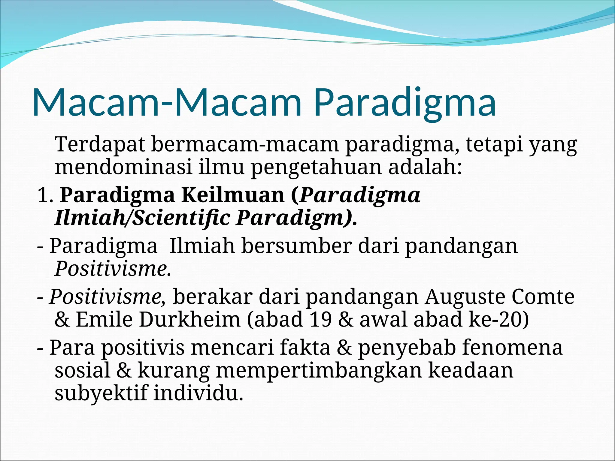 Pertemuan 3 (Paradigma Penelitian Kualitatif) - Copy.ppt