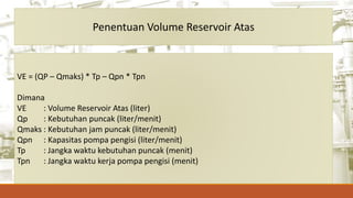 Pertemuan 3 pengantar plumbing air bersih | PPTX