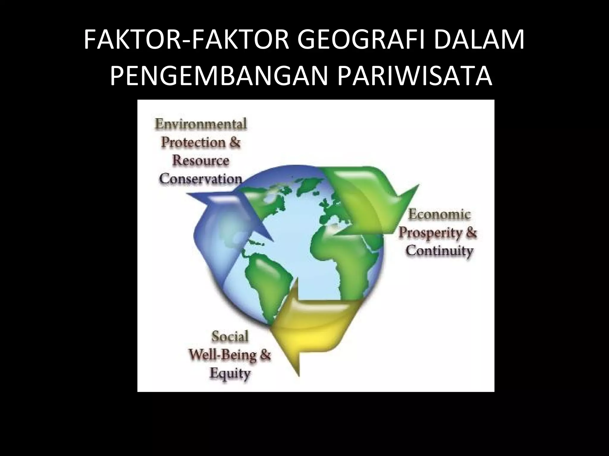 3. Geografi Pariwisata - Pengertian & Ruang Lingkup Kajian Geografi ...