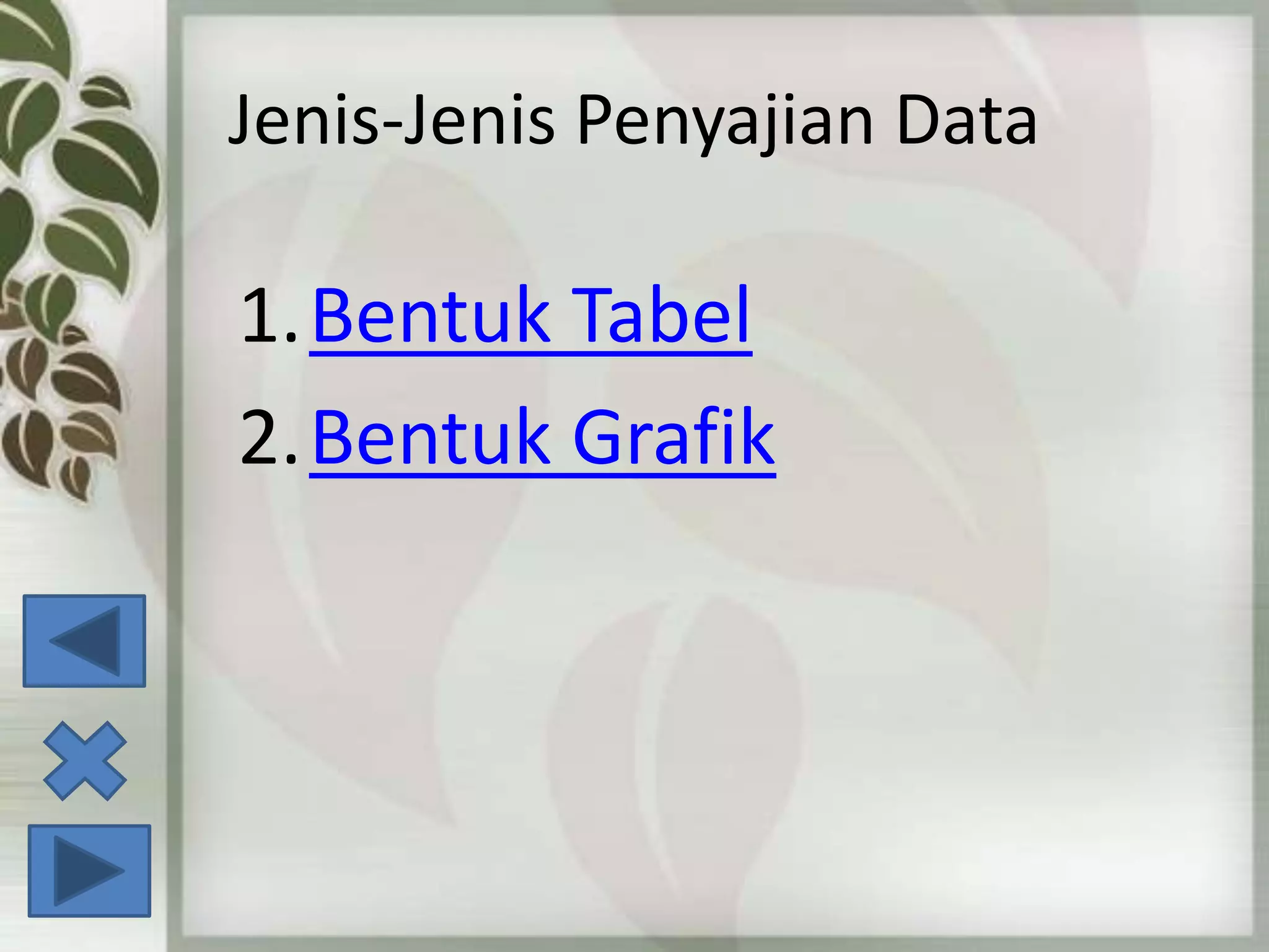 Penyajian Data ppt | PPTX