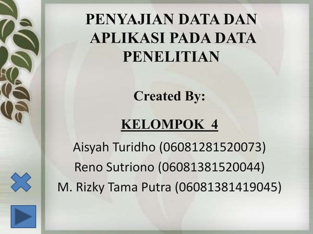 Penyajian Data ppt | PPTX
