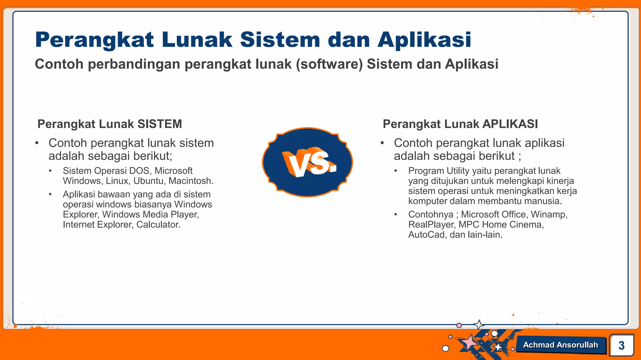 Pertemuan 3 perangkat lunak | PPT