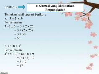 Pertemuan 3 Perpangkatan dan Bentuk Akar (Darul Ulum Kelas IX).pptx