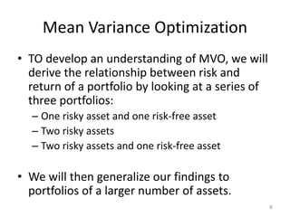 Pertemuan 3 portfolio efisien | PPT