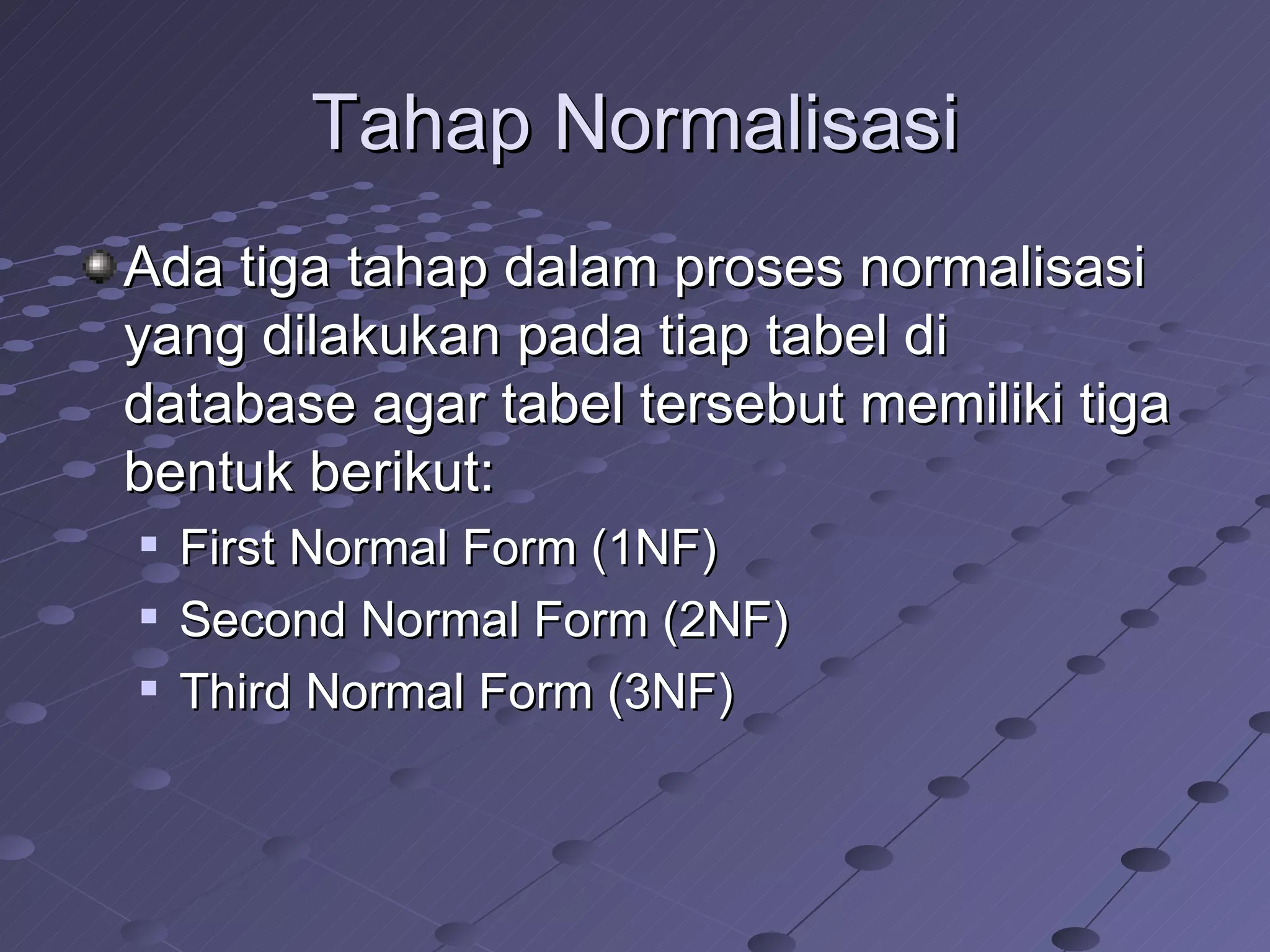 Pertemuan 3 Praktikum Database | PPT