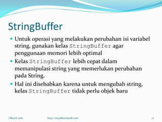 String Dan Array | PDF