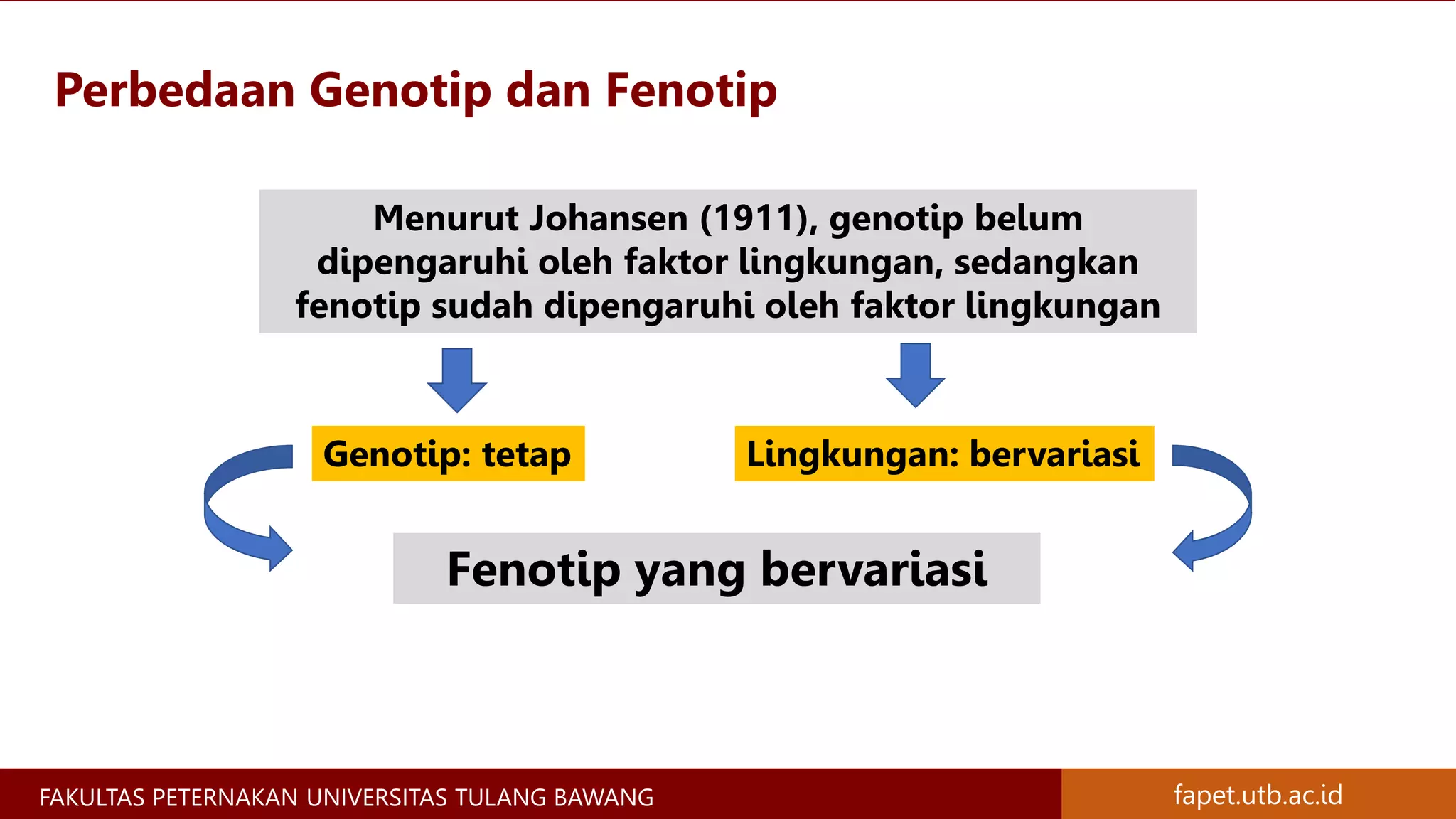 Pengertian Genotip, Fenotip, dan Parameter Genetik Ternak - Materi ...
