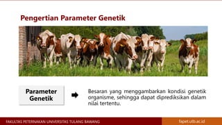 Pengertian Genotip, Fenotip, dan Parameter Genetik Ternak - Materi ...