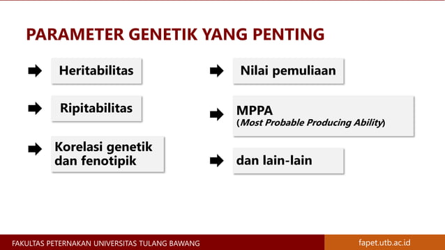 Pengertian Genotip, Fenotip, dan Parameter Genetik Ternak - Materi ...