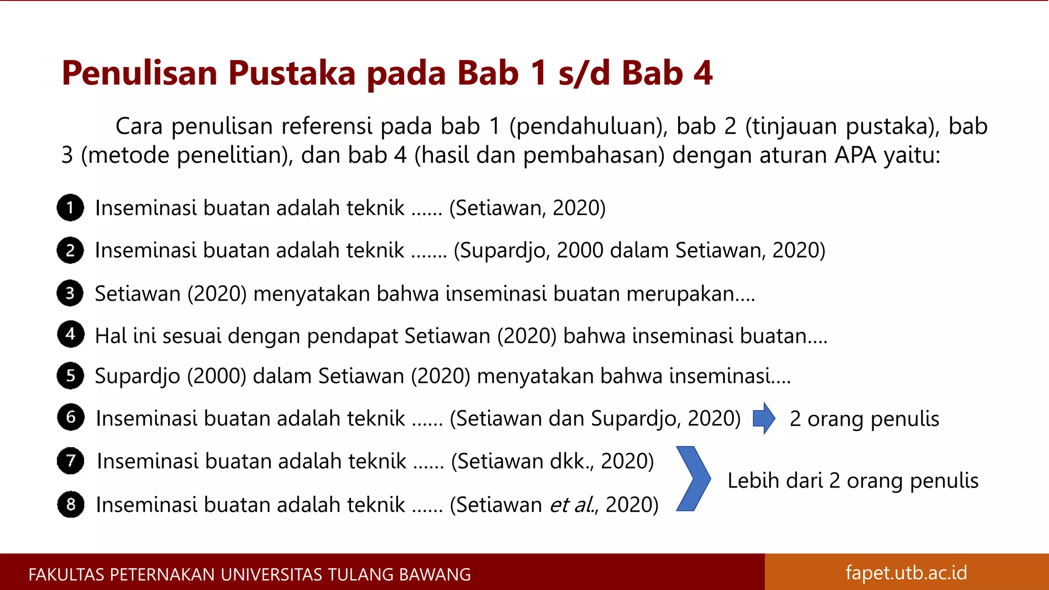 Penulisan Pustaka serta Aturan Sitasi dalam Penulisan Karya Ilmiah ...