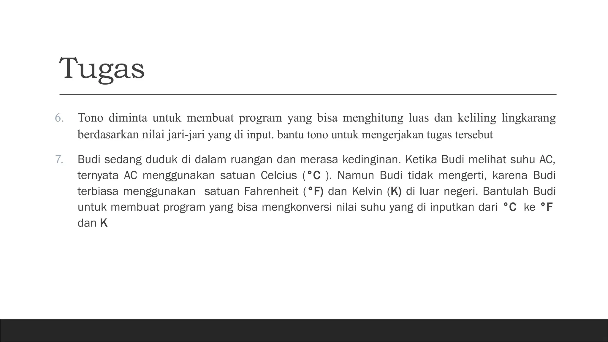 Materi dasar pemrograman python teknik informatika | PPT