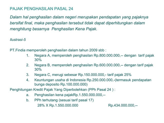 PERTEMUAN 4-5 Pajak Penghasilan Pasal 24 DAN 25.ppt